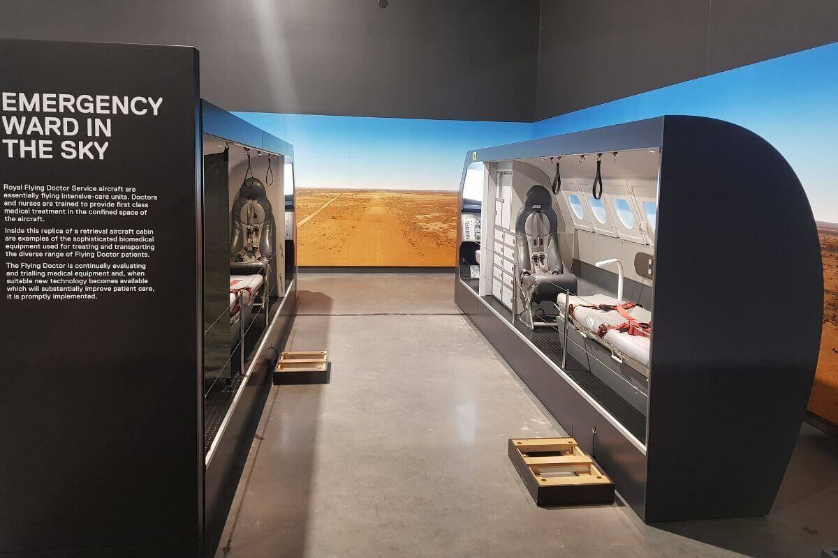RFDS Dubbo Base Visitor Centre King Air Experience - Brandi Projects